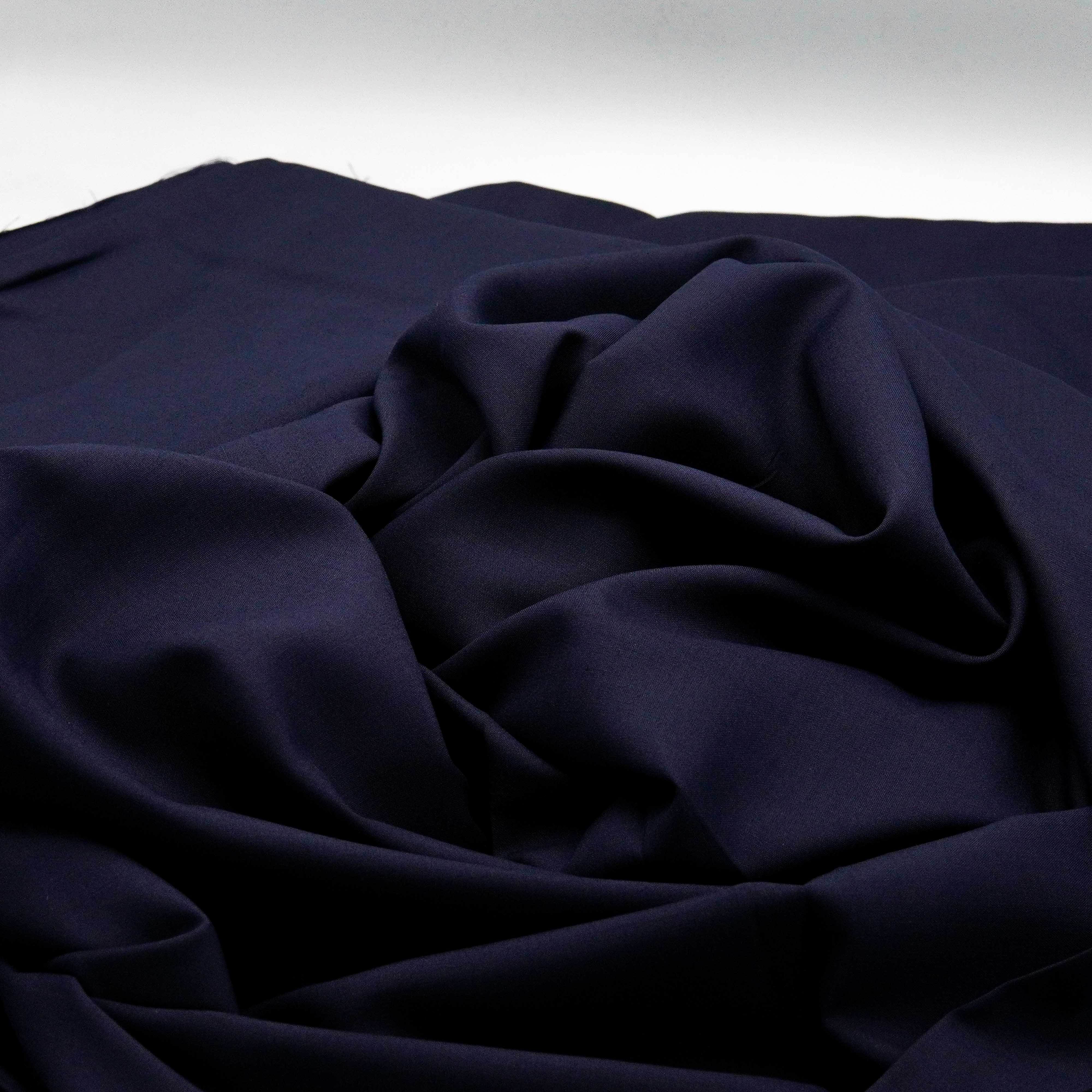 Navy Blue Colour Wash & Wear Suit – Nerozi